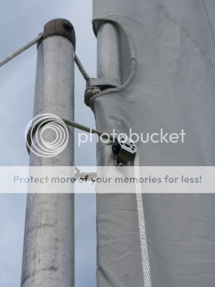 Reefing Halyard Arrangement For Gunter Rig Photo by OutnBacker ...